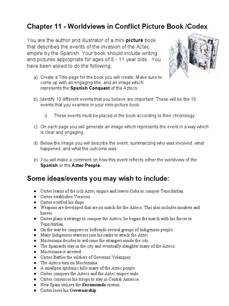 Worldviews in Conflict Picture Book | PDF | Hernán Cortés