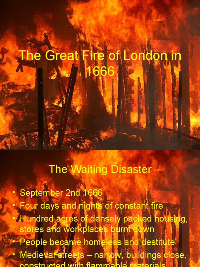 The Great Fire of London in 1666 | PDF | Fires | Combustion