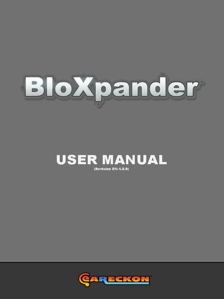 BX Manual EN PDF | PDF | Input/Output | Software