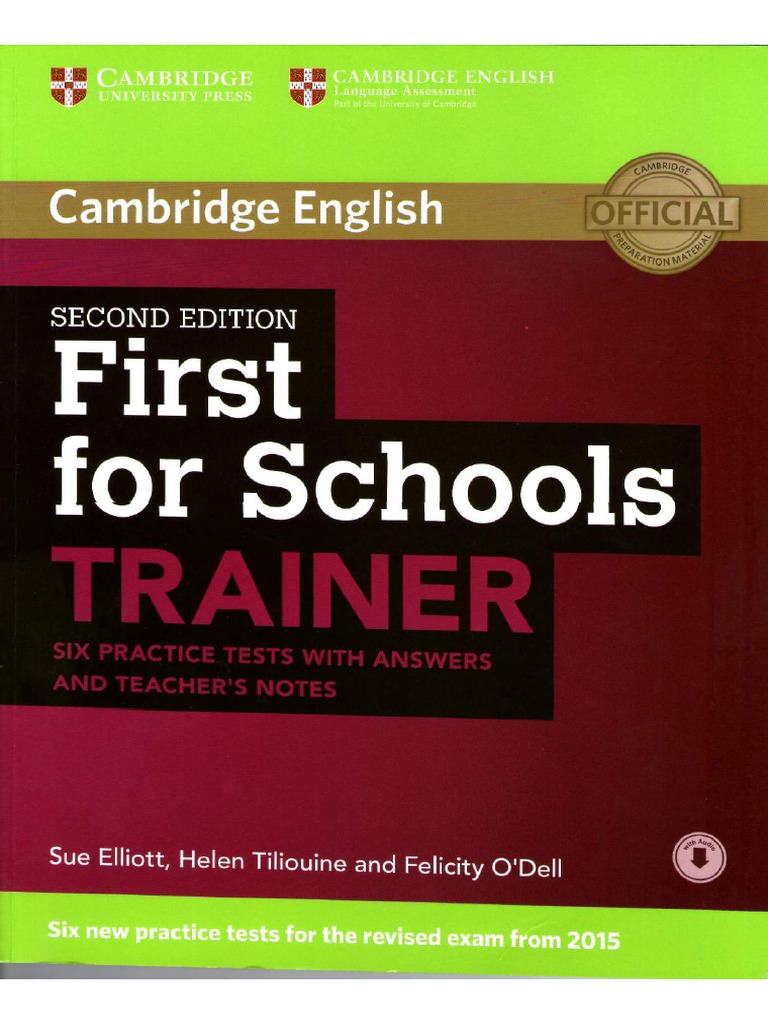 First For Schools | PDF