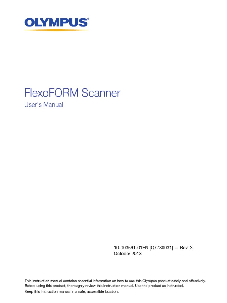 10 003591 01EN FlexoFORM User PDF | PDF | Image Scanner | Nature