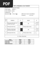 TEMPLATE OPC DAN PETA PEKERJA DAN MESIN PDF Dikonversi | PDF | Komputer