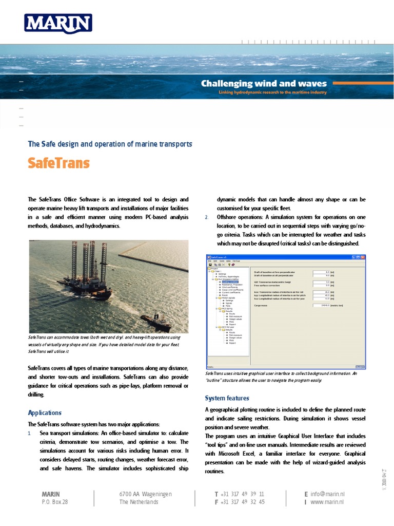 Safe Trans | PDF | Simulation | Graphical User Interfaces