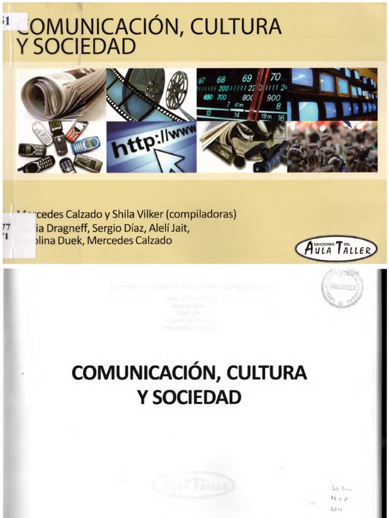 Manual Comunicación Cultura Y Sociedad Pdf Pdf Comunicación Sociedad