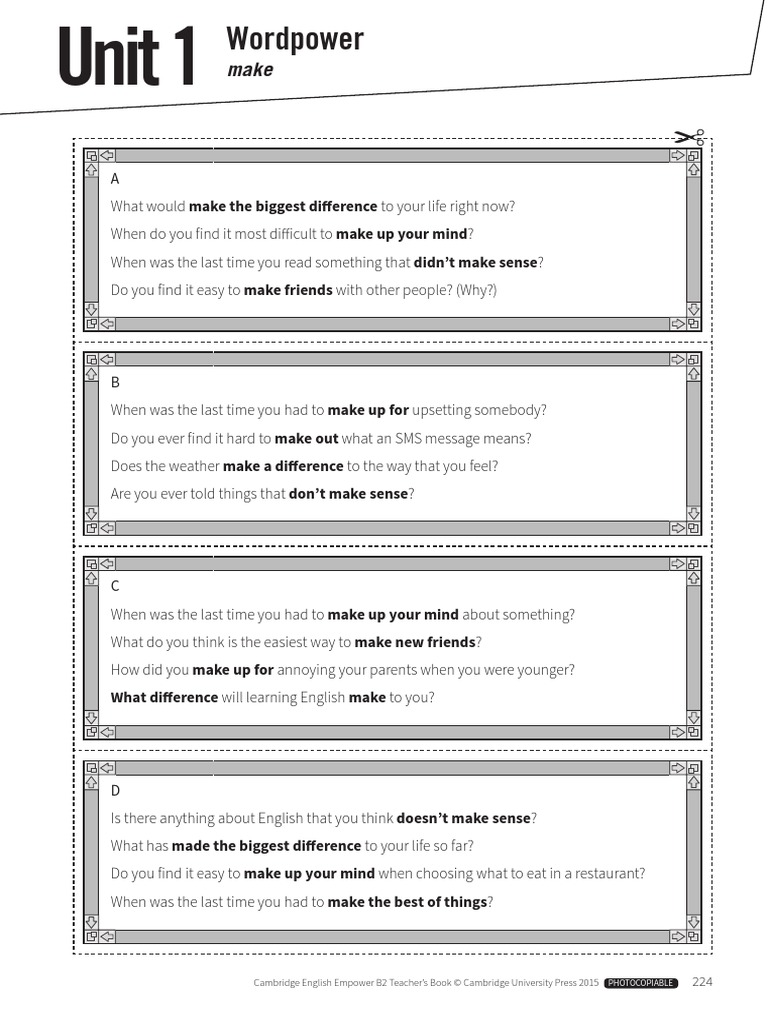 Upper Intermediate - Vocabulary | PDF