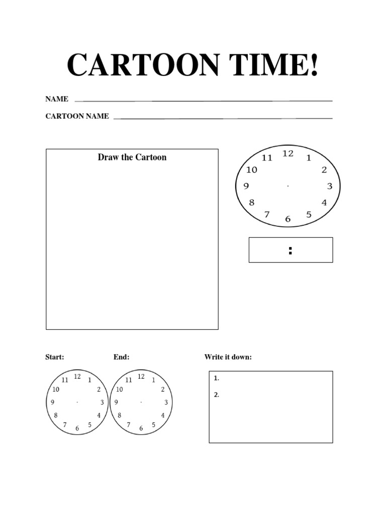 Cartoon Time | PDF