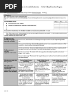 Gagne Lesson Plan Template-1 | PDF | Lesson Plan | Neuropsychology