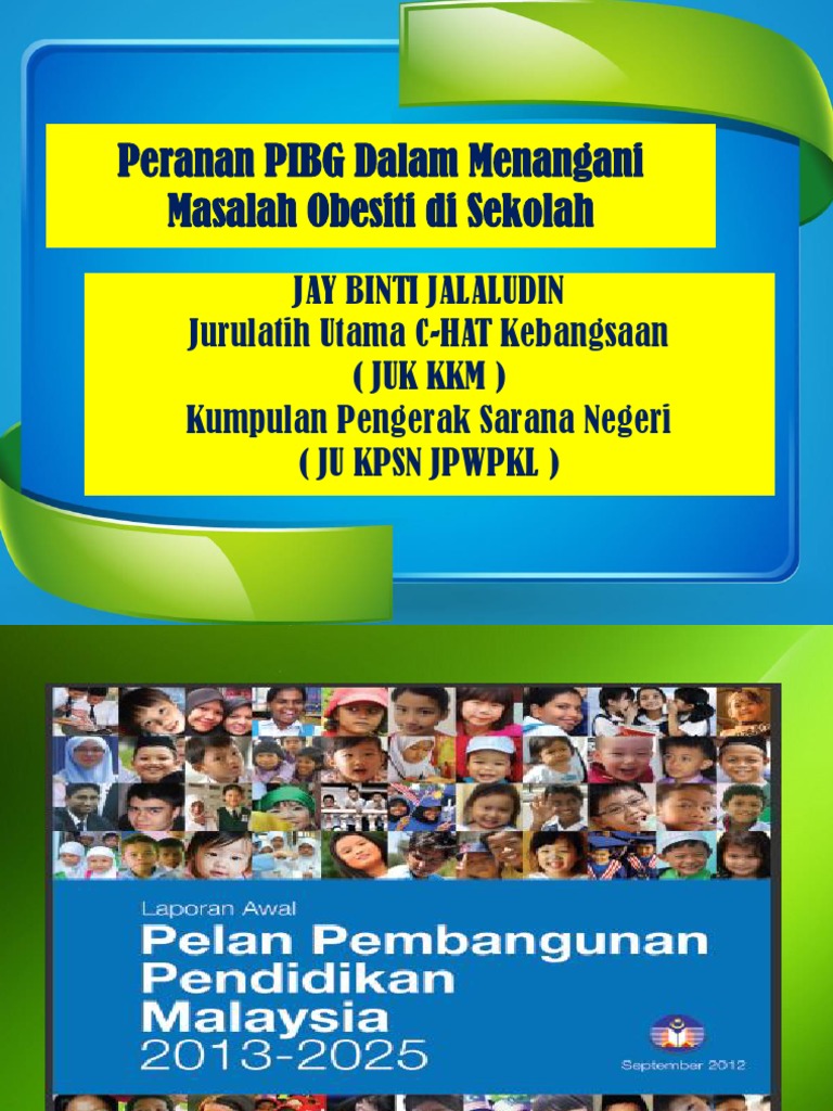 Modul 2 Peranan Pibg Dalam Menangani Masalah Obesiti (2018) | PDF