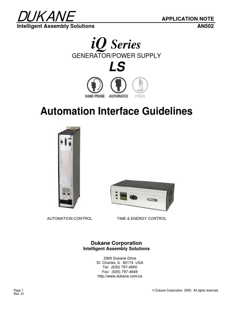 Series: Automation Interface Guidelines | PDF | Programmable Logic ...