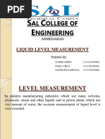 Tank Bridle Level Measurement | PDF | Instrumentation | Radar