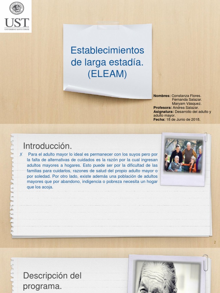 Eleam | PDF | Vejez | Adultos