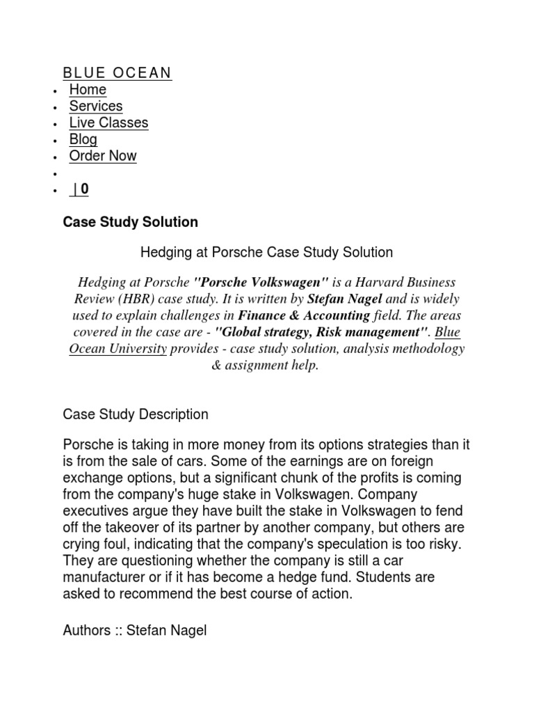 Blue Ocean | PDF | Case Study | Evidence Based Medicine