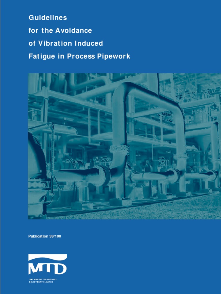 Pipework Vibration Fatigue Guidelines | PDF | Resonance | Fluid Dynamics