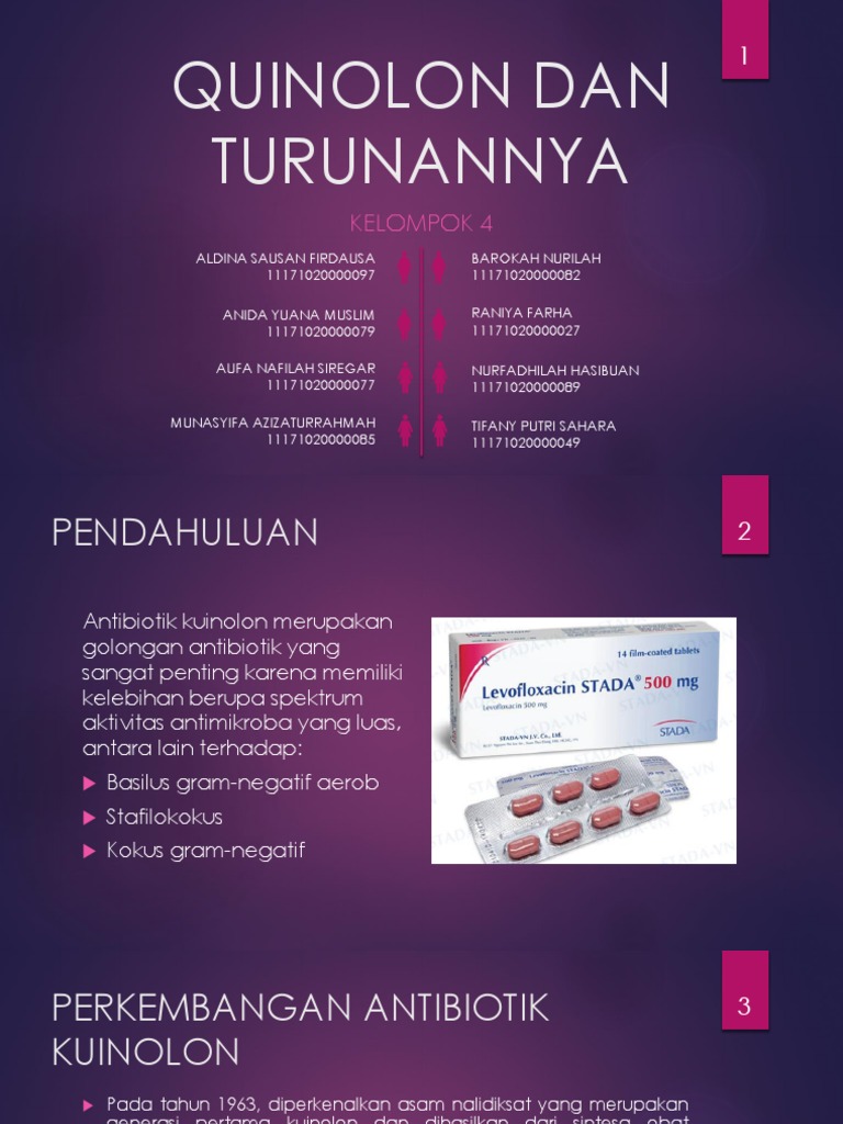 Quinolon Dan Turunannya | PDF