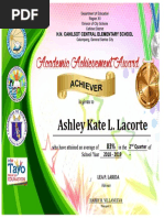 Core Value Certificate Template | PDF