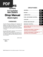 Mitsubishi Fuso Maintenance Schedule | PDF | Axle | Manufactured Goods