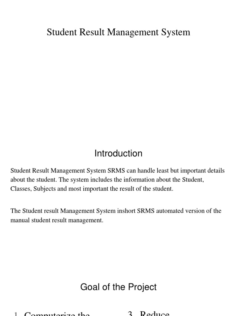 SRMS Final | PDF | Areas Of Computer Science | Computer Engineering