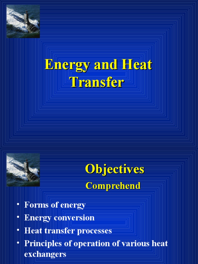 Energy and Heat Transfer | PDF | Entropy | Heat