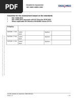 Checklist of Mandatory Documentation Required by Iso 13485 2016 | PDF ...