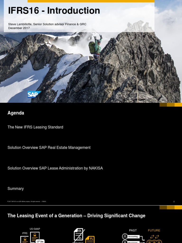 SAP Contract and Lease Management1 PDF | PDF | Valuation (Finance) | Sap Se
