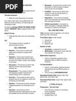 General Biology 1 NOTES PDF | PDF | Biology | Life