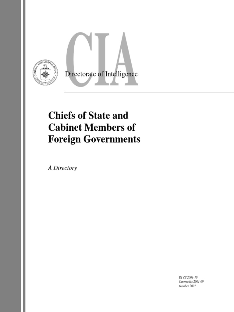CIA Document | PDF | Central Intelligence Agency | Government