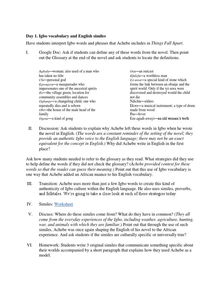 Similes Proverbs Folktales | PDF | Proverb