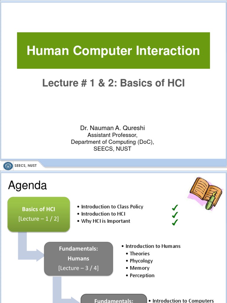 Lecture-1-2 (Basics of HCI) | PDF | Human–Computer Interaction | Usability