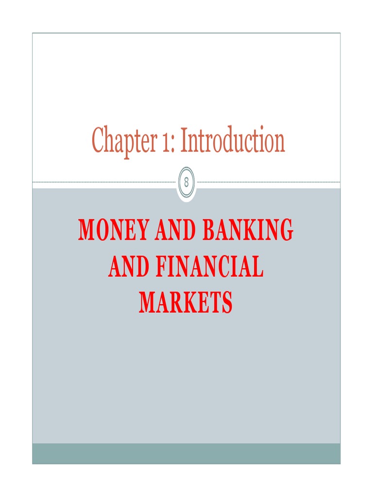Money and Banking and Financial Markets | PDF | Financial Markets | Money