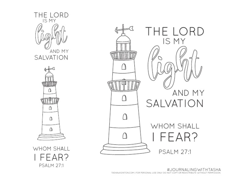 Psalm 27:1 - My Light and Salvation | PDF