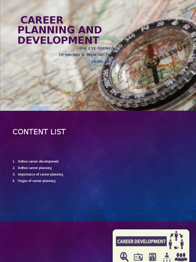 Career Planning and Development | PDF | Career & Growth | Self-Improvement