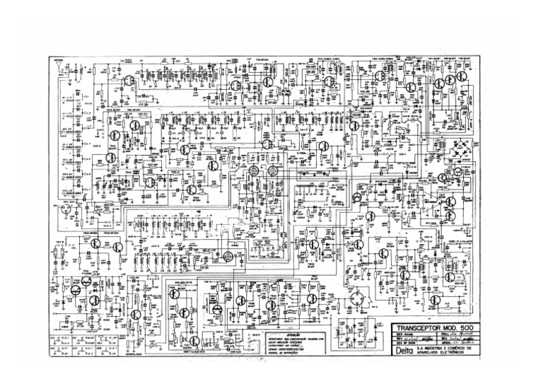 Delta 500 Esquema - Formato A3 | PDF