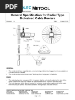 Cable Reel Manual PDF | PDF | Clutch | Electric Motor