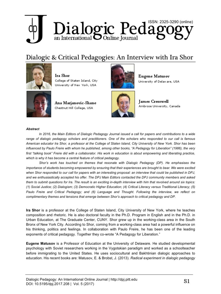 Freire and Macedo Rethinking Literacy | PDF | Pedagogy | Middle Class