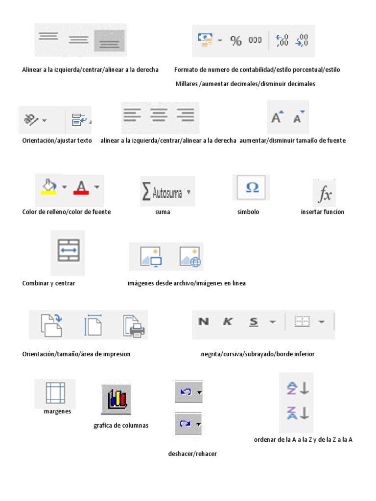 Simbolos de Excel | PDF