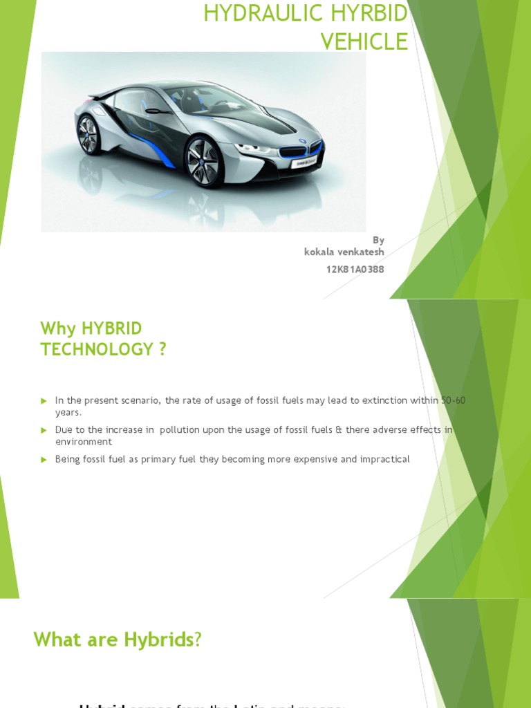 Hydraulic Hybrid Vehicle | PDF