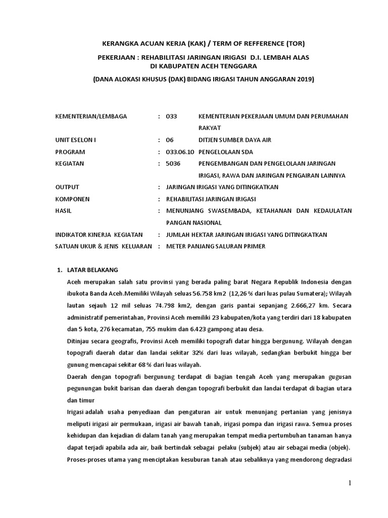 Kak Di. Lembah Alas PDF | PDF