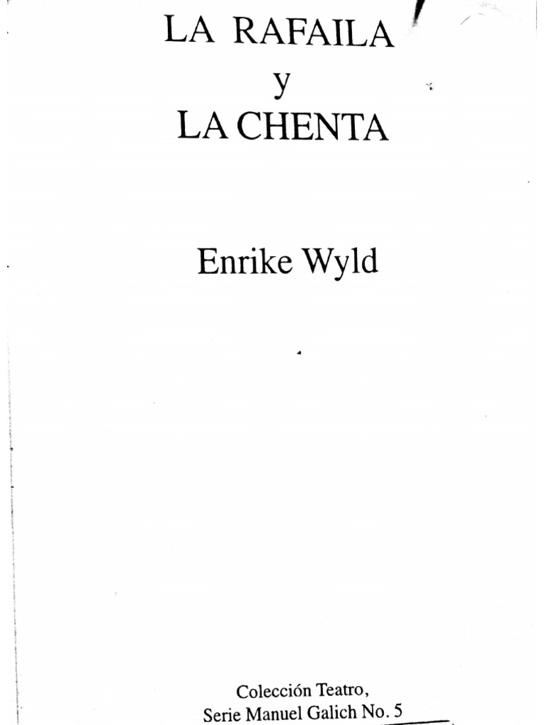 La Rafaila - Enrike Wyld | PDF