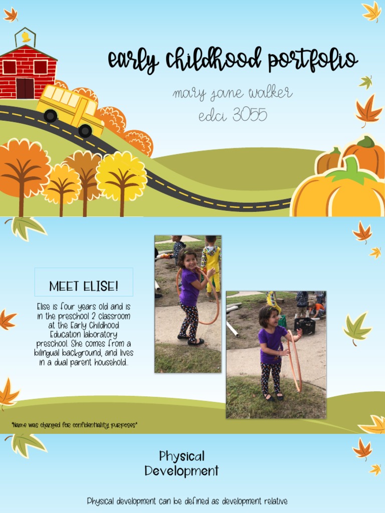 Early Childhood Portfolio Wecompress | Download Free PDF | Thought | Toys