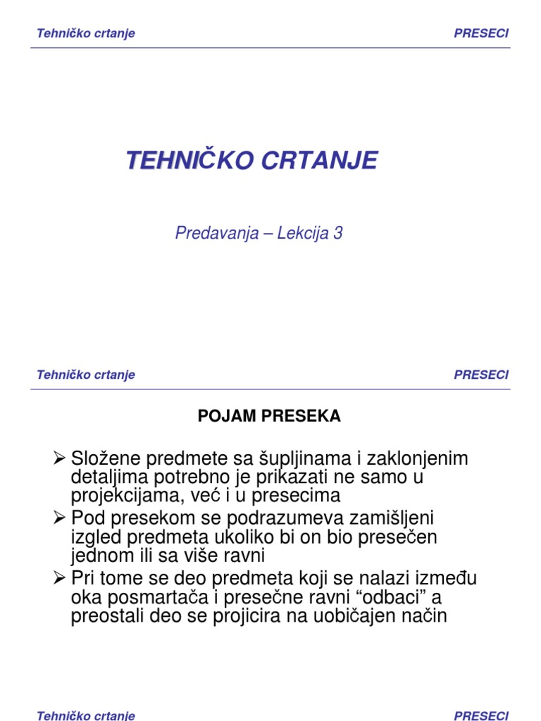 Preseci PDF | PDF