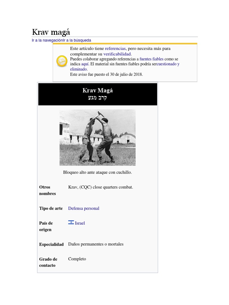 Krav Maga | PDF | Krav Maga | Deportes de combate