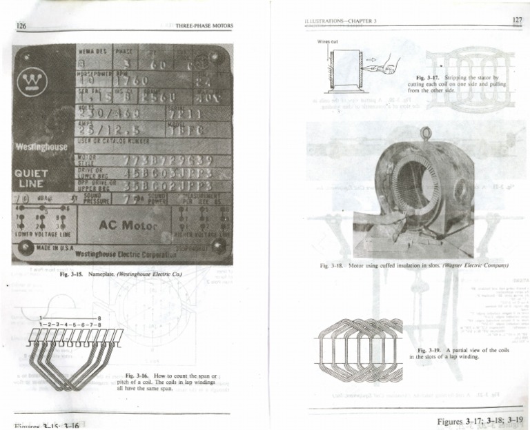 Three-Phase Motor Coil Winding Techniques | PDF