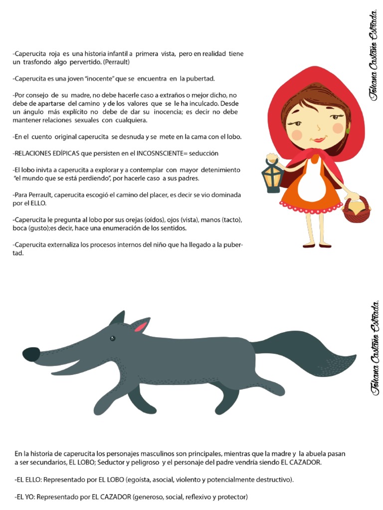 Caperucita Roja PPT 02 | PDF
