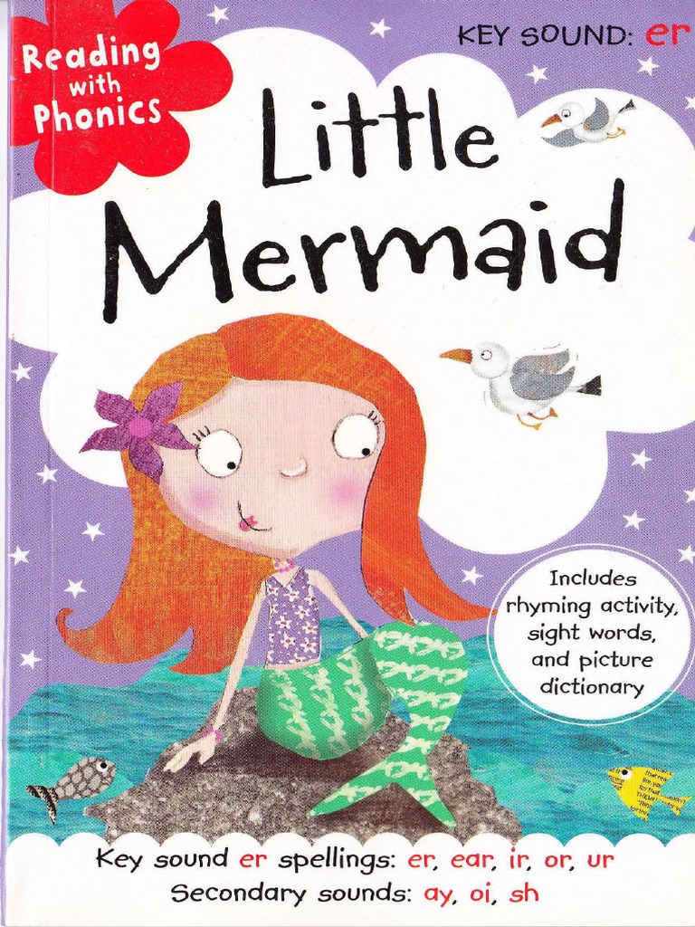 Reading With Phonics Little Mermaid PDF | PDF