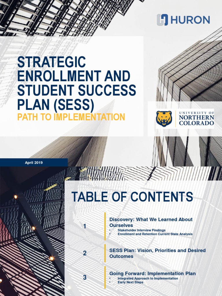 Strategic Enrollment and Student Success | PDF | University Of North ...