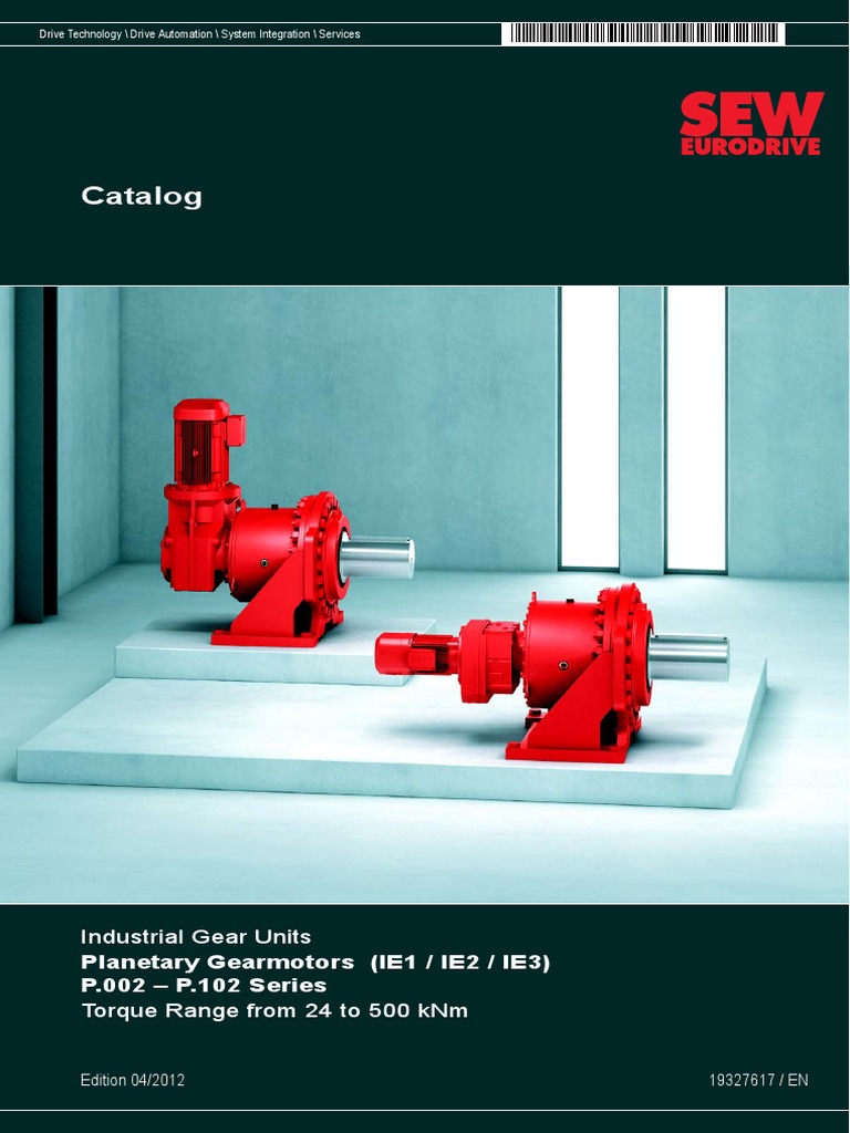Catalogo SEW EURODRIVE PDF | PDF | Electric Motor | Gear
