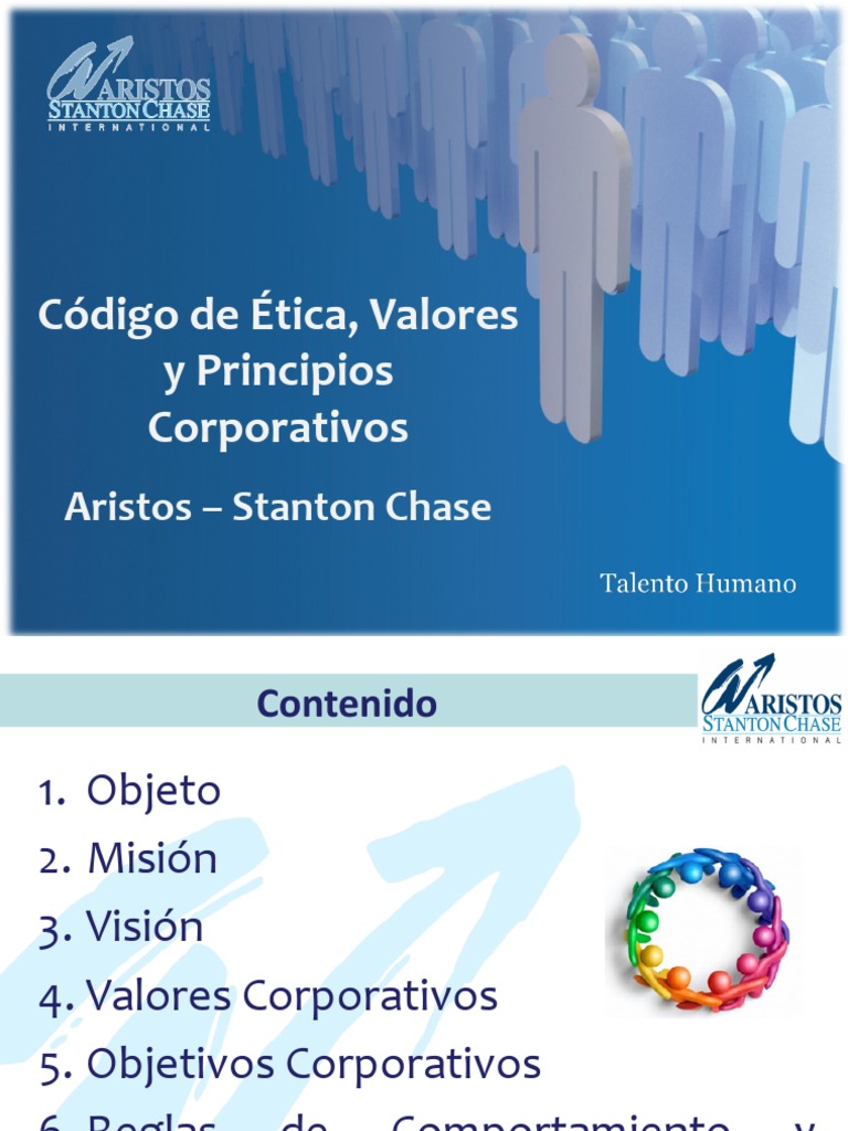 Código de Ética y Valores Corporativos | PDF | Comportamiento | Evaluación