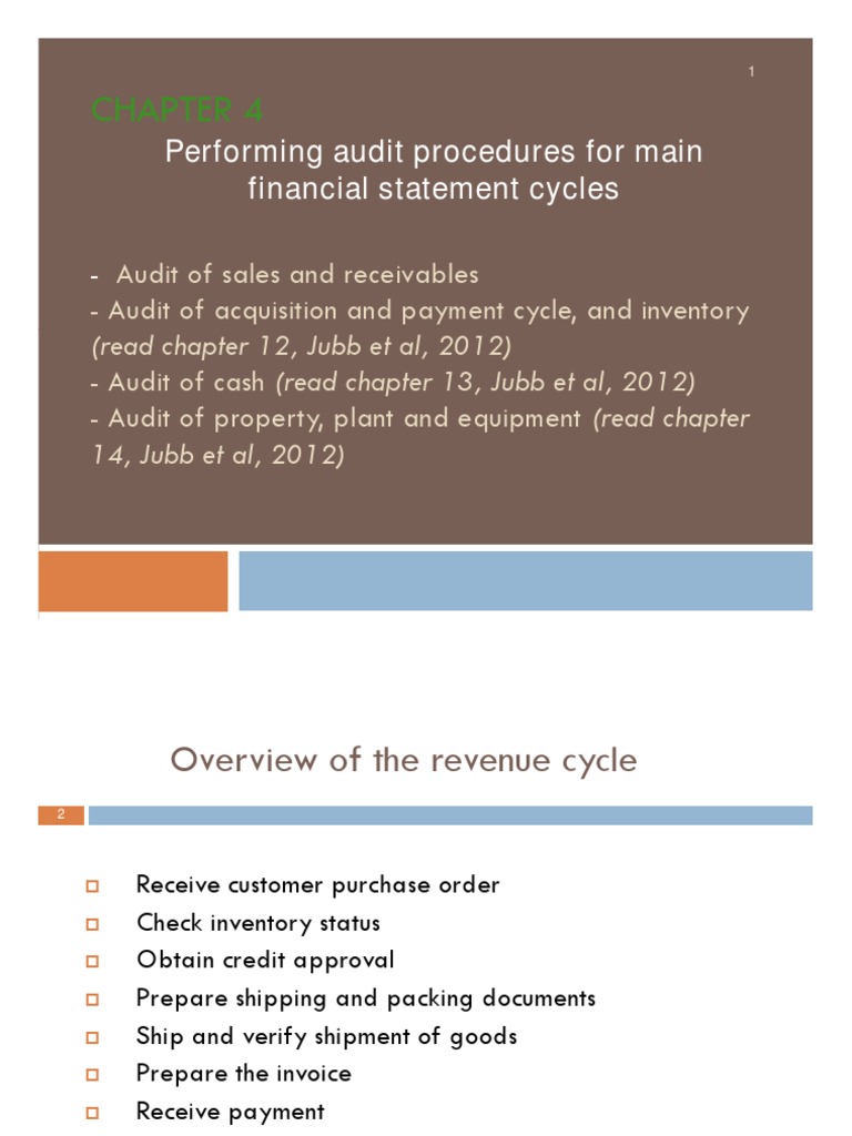 Audit Objective | PDF | Audit | Revenue