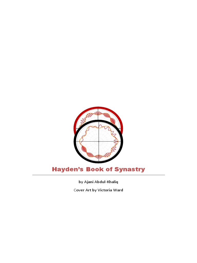 Hayden's Book of Synastry A Complete Guide To Two-Chart Astrology ...