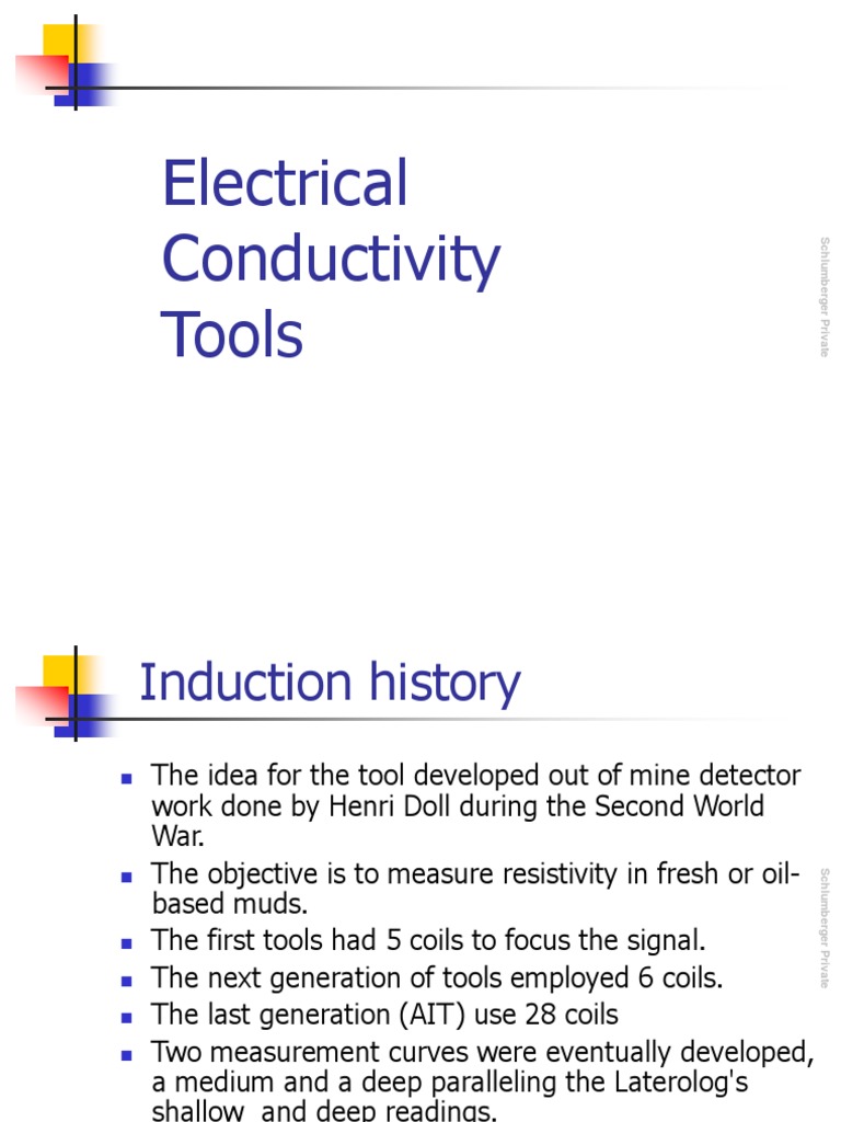 3 Conductivity Tools | PDF | Inductor | Electrical Resistivity And ...